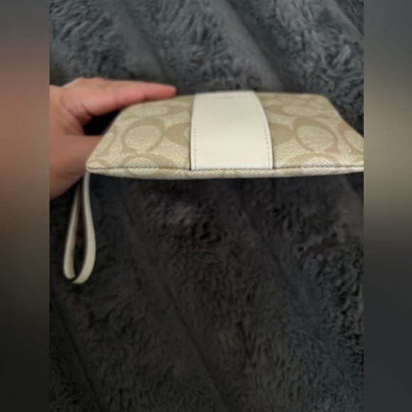 Coach | Bags | Coach Soft White Mini Wallet | Poshmark